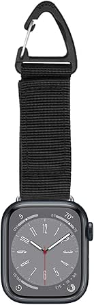 Amazon.com: YwonShne Nylon Strap Compatible with Apple Watch Fob Clip ...