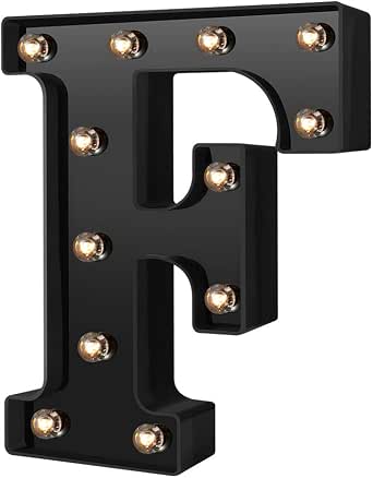 Newly Design Led Letters Numbers Lights 26 Alphabet & Arabic Numerals 0 ...