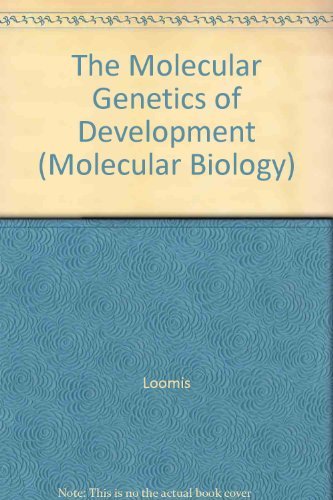 Buy Molecular Genetics of Development (Molecular Biology S.) Book ...