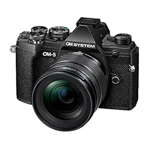 OM SYSTEM OM-5 Micro Four Thirds System Camera incl. lens M.Zuiko Digital ED 12-45mm PRO, 20 MP ...