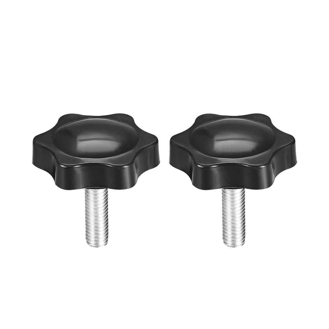 Amazon.com: uxcell Clamping Handle Screw Knobs Handle Star Knob M6 x ...