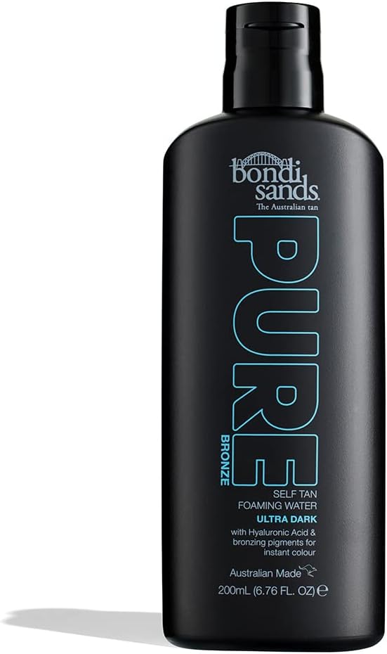 Bondi Sands Pure Bronze Ultra Dark Self Tan Foaming Water - 200mL ...