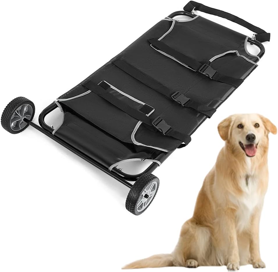 Amazon.com : Animal Stretcher Black Pet Stretcher 45x27 Inch Animal ...
