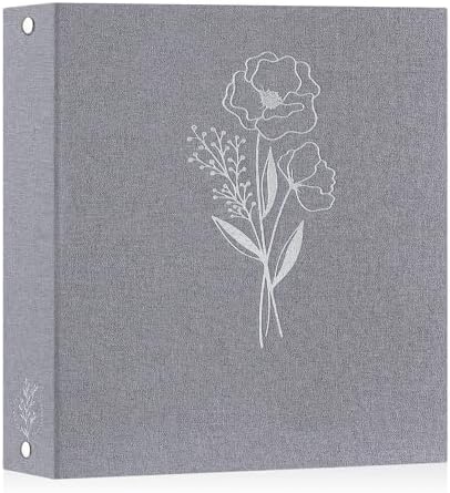 Amazon.com: Lanpn 8.5x11 inch Scrapbook Photo Album, Linen Cover ...