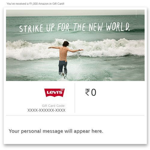 Levis | E-Gift Card | Instant delivery | Valid for in-store purchases ...