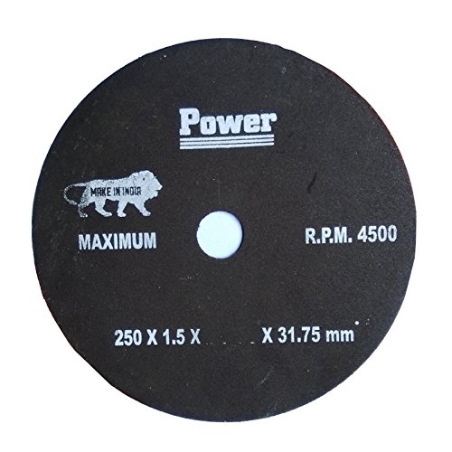 Power Parting Wheel (Pack of 100), Size - 250X2.5X31.75 : Amazon.in ...
