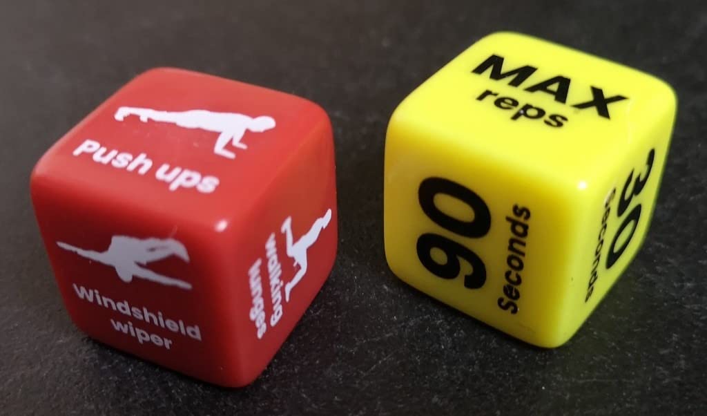 Gifton - Fitness Dice - Fun Workout Strength Training Routines - Switch ...