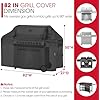 Amazon.com : Unicook 82 Inch Grill Cover for Outdoor Grill, Oversized ...