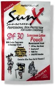Amazon.com: Coretex Products SunX Sunscreen Pouches, SPF 30 : Beauty ...