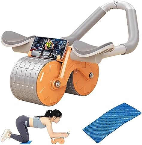 Proberos® Ab Roller Set with Counter & Silent Knee Pad Mat for Exercise ...