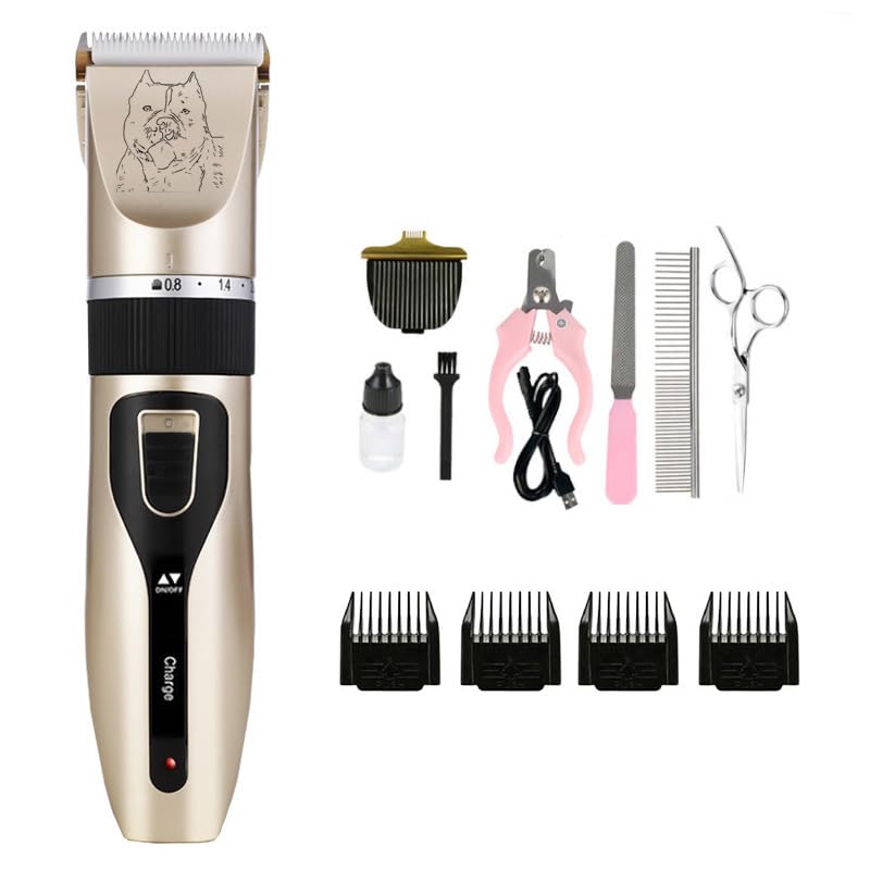 Amazon.com: MozartXO Professional Electric Cordless Shaver Trimmer ...