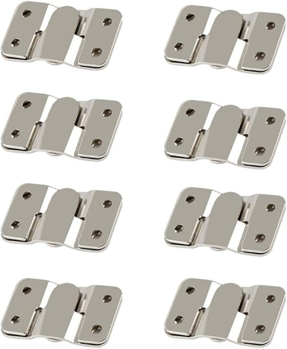8Pairs Stainless Steel Interlock Hanging Buckle,Flush Concealed Mount ...