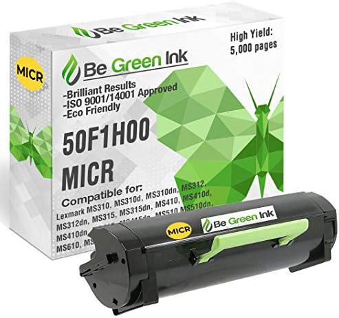 Amazon.com: Be Green Ink Compatible Replacement Black Toner Cartridge ...