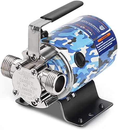 TecHome Water Hose Pump, 115V 1/10HP 330GPH Utility Pump Rain Barrel ...