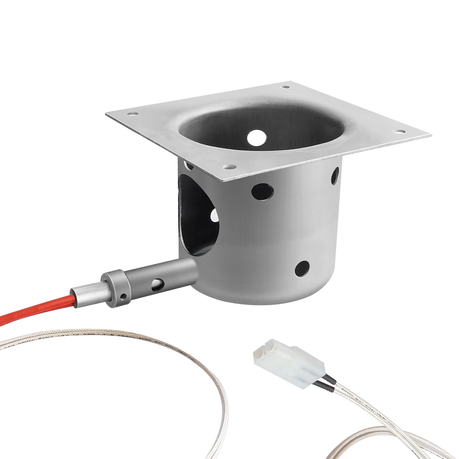 Snapklik.com : Fire Burn Pot And Hot Rod Ignitor Kit For Traeger