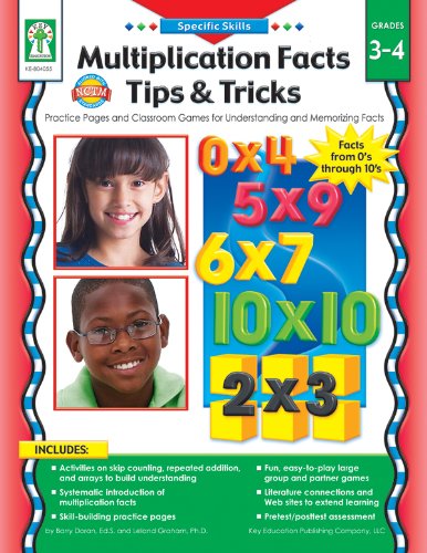Key Education - Multiplication Facts Tips and Tricks, Grades 3 - 4 ...