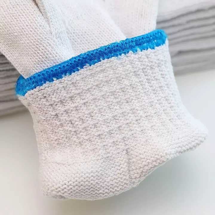 Buy QTM Reusable Washable Cotton Knitted Gloves Bundle Free size, For ...