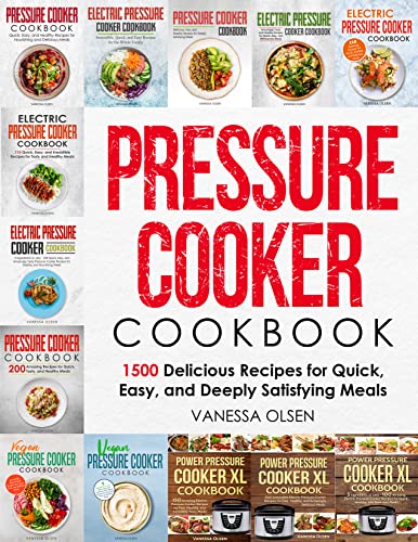 Amazon.com: Pressure Cooker Cookbook: 1500 Delicious Recipes for Quick ...
