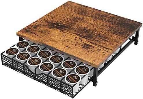 Amazon.com: SOUJOY Bamboo Drawer Organizer for Coffee Pod, K Cup ...