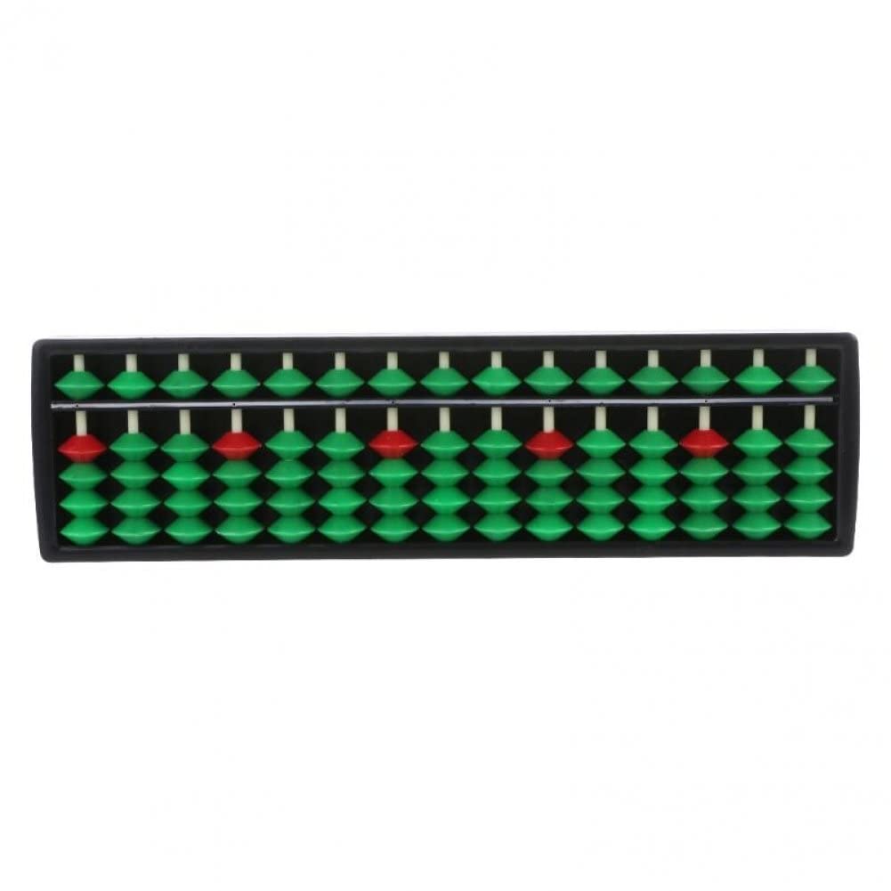 Buy Children's Abacus Arithmetic Soroban Portable 15 Digits Column ...