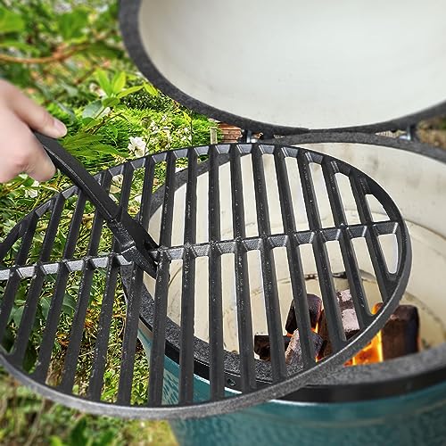 FIRELOOP Grill Grate Lifter Grill Cast Iron Cooking Grid Lifter Cooking ...
