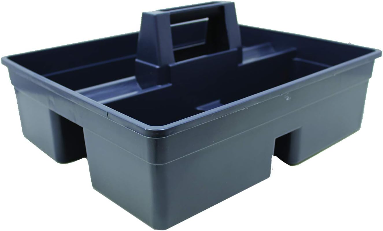 Amazon.com: 3 Compartment Cleaning Caddy Bucket Tool Supply Organizer ...