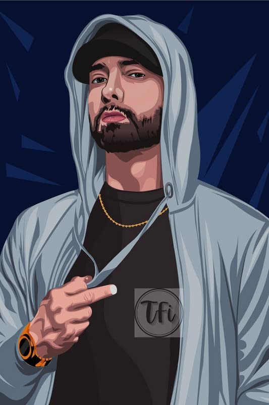 Eminem Posters, Eminem American rapper Posters for Room, Unframed, with ...