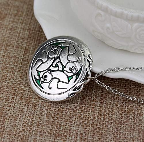 Amazon.com: Brave Merida Three Bears Necklace : Clothing, Shoes & Jewelry