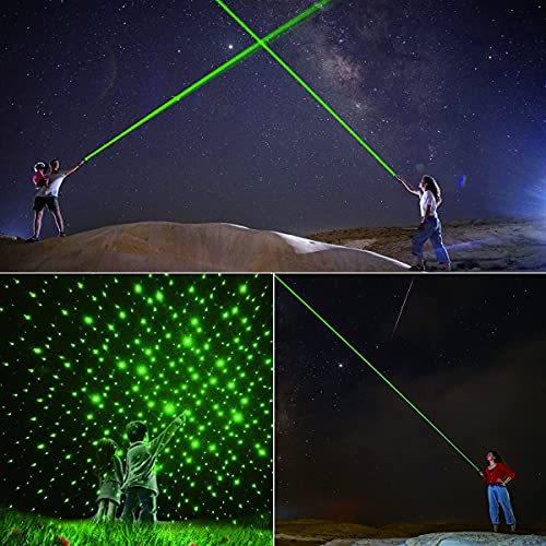 IVVTRYI Green Laser Pointer, Long-Range high-Power Laser Pointer ...
