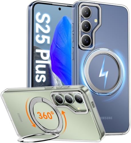 Amazon.com: for Samsung S25-Plus Case MagSafe: Magnetic Military Grade Drop Protection with ...