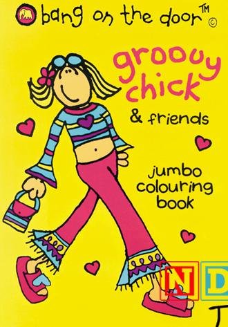 Groovy Chick and Friends: Jumbo Colouring Book | Amazon.com.br