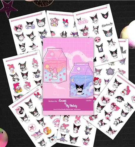 THE CUBBY CART - Cartoon Cuties Sticker Set – Fun & Aesthetic Stickers ...