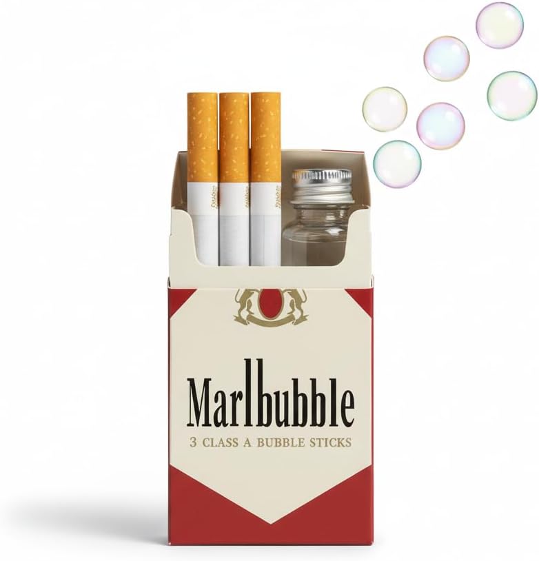 Amazon.com: Marlbubble - Official Bubble Cigarette Novelty Toy Fake ...
