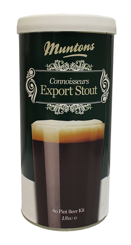 Munton's Export Stout Hopped Kit 40 Pint Beer Kit : Amazon.co.uk: Home ...