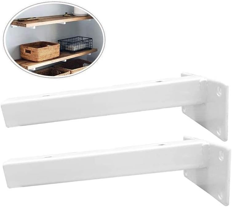 Amazon.com: DMUNIZ Wall Shelf Brackets Floating Heavy Duty Metal 1 Pair ...