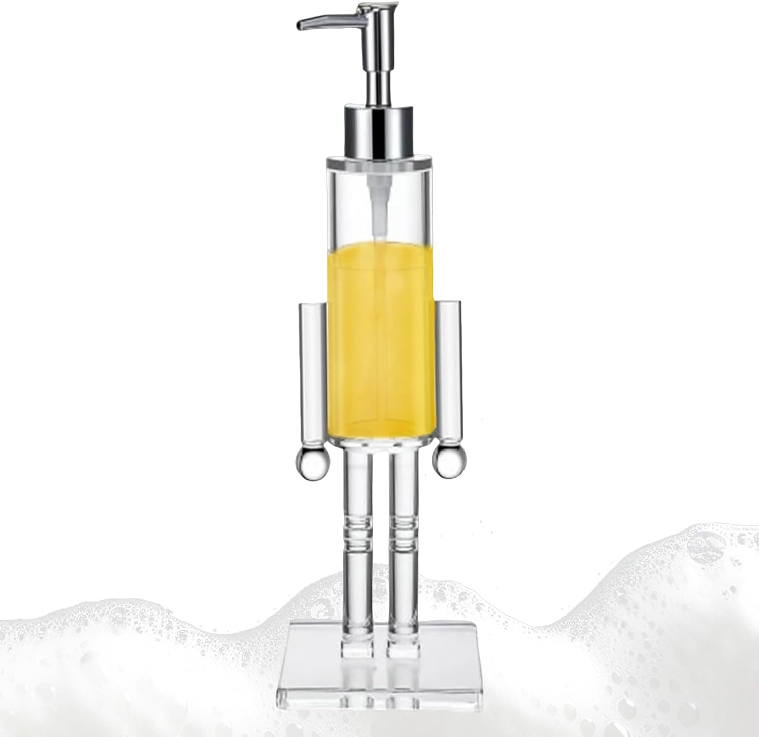 Amazon.com: Nutcracker Soap Dispenser – Refillable Holiday Pump Bottle ...