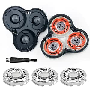 Amazon.com: SH90 Replacement Heads for Philips Norelco Shaver Series ...