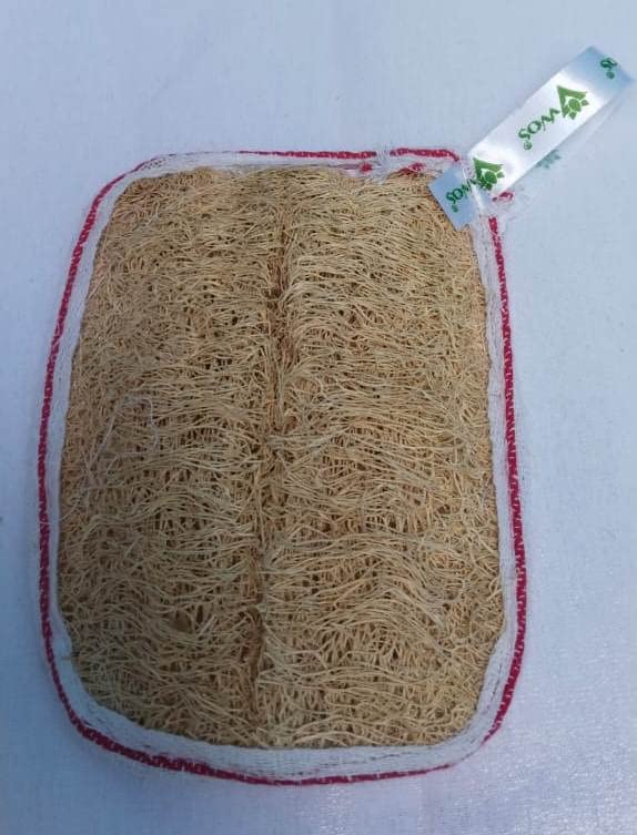 Buy VVOS® Natural Loofah Organic Body Scrubber for Bathing with Hanging ...