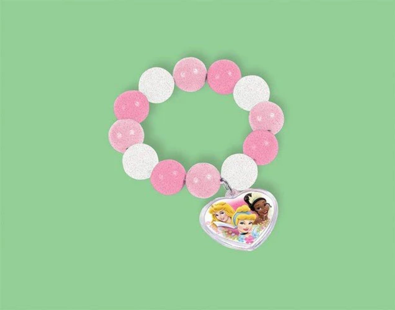 Amazon.com: Disney© Princess Bead Bracelet | Party Favor | 1 Set : Toys ...