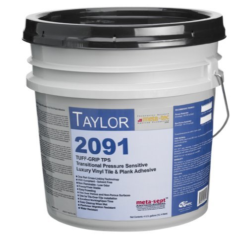 WF Taylor 2091-4 4 gal. Tuff Grip Tps Pressure Sensitive Vinyl & Rubber ...