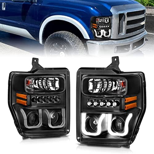Amazon.com: AmeriLite for 2008-2010 Ford F250 F350 Super Duty Dual U ...