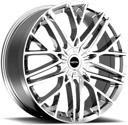 Amazon.com: Motiv 429B 22x9 5x115/5x120 +20mm Gloss Black Wheel Rim 22 ...