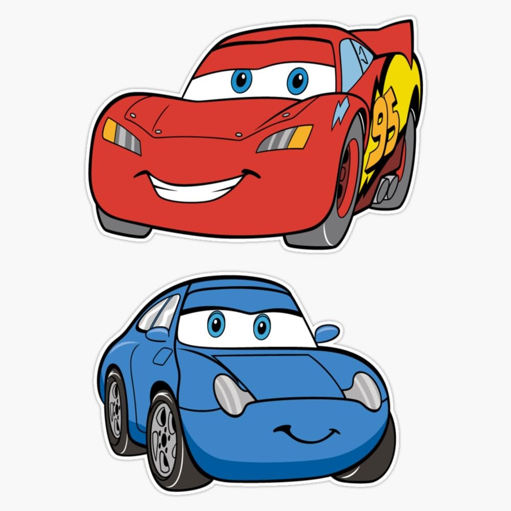 Amazon.com - Cars Sticker Vinyl Decal Bumper Sticker 5"