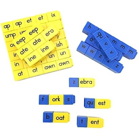Amazon.com : Learning Resources Phonics Cubes Class Set, Set of 18 ...