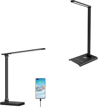 Lepro Bundle LED Desk Lamp for Home Office, Metal Computer Desk Light ...
