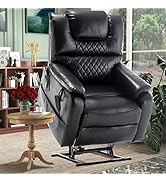 Amazon.com: PUG258Y Power Lift Recliner for Seniors: 9988 High Density ...