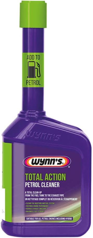 Wynn's Total Action Petrol Injector & Fuel System Cleaner Additive ...