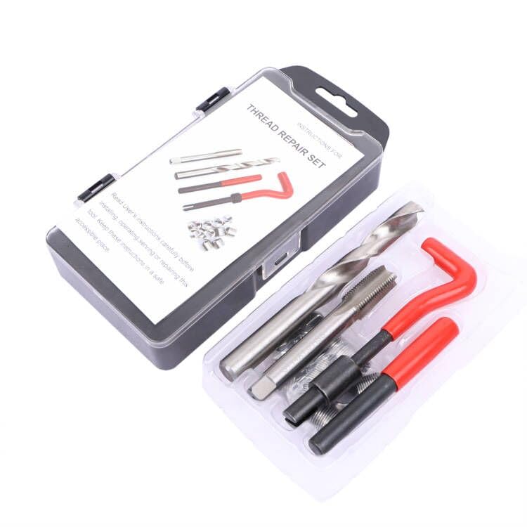 Thread Repair Tool Set 14pc M14-1.5mm Thread Repair Kit - Metric Insert ...