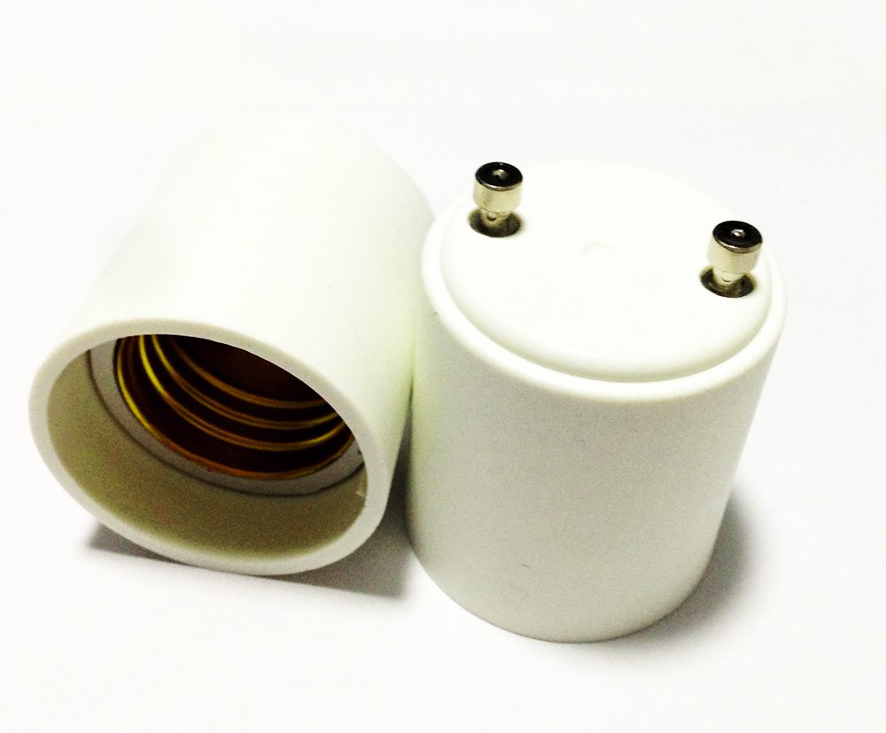 Set of 3 E-Simpo® Gu24 to E26/E27 Base Conversion Adapter, Gu24 to ...