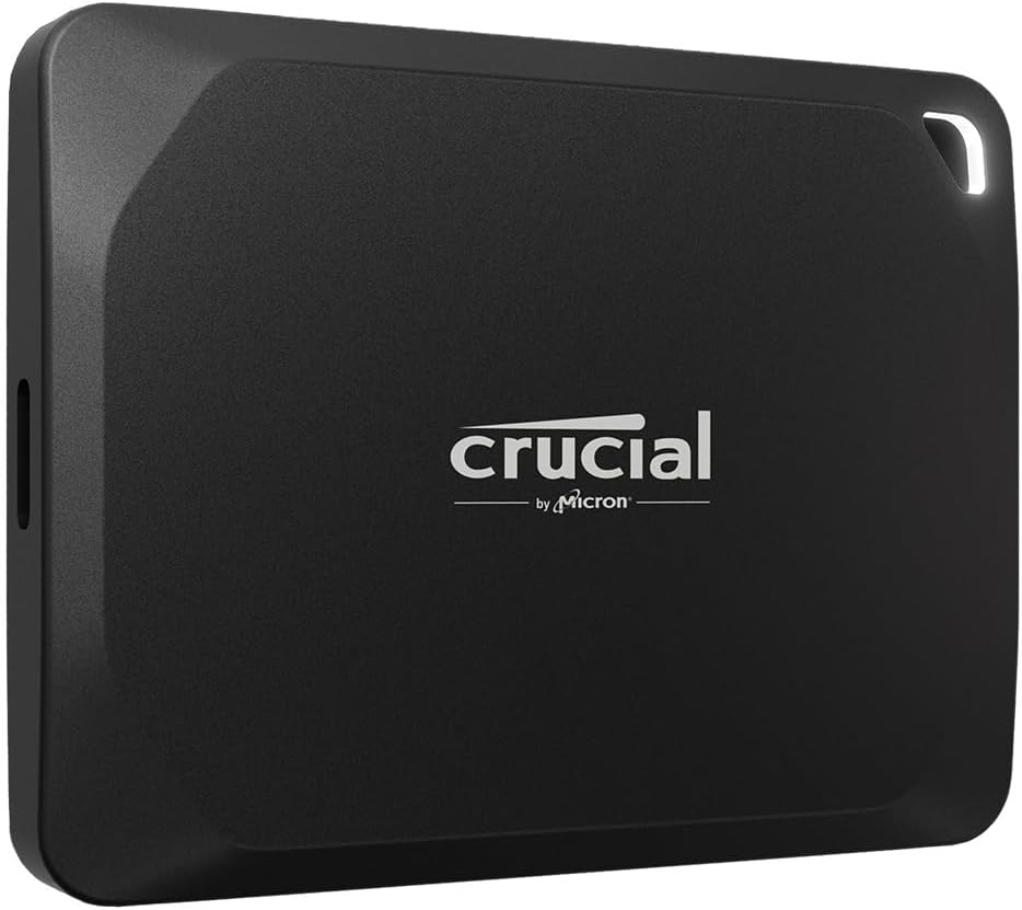 Amazon.com: Crucial X10 2TB Portable SSD, Up to 2,100MB/s, USB 3.2 USB ...